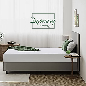 Dyonery Full Size Mattress 8 Inch Copper Memory Foam Mattress, CertiPUR-US Certified Made in USA, Gel Bed Mattress in a Box Fiberglass Free, Double Mattress, 54"×75", Medium