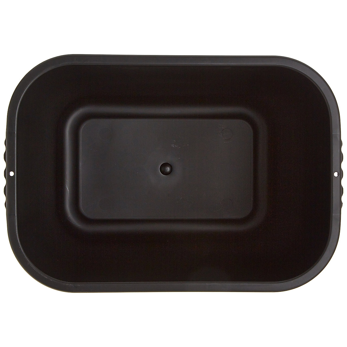 Sparco Rectangular 7 Gal. Black Wastebasket (SPR02160)