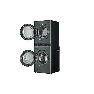 LG WKEX200HGA WashTower Washer and Dryer with TurboWash (Nature Green)