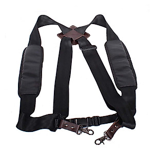 Adjustable Djembe Shoulder Strap with Thickening Pad/Drum Sling/African Drum Shoulder Harness/African Hand Percussion Accessories (Drum Is Not Including)