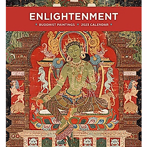 Enlightenment: Buddhist Paintings 2023 Wall Calendar