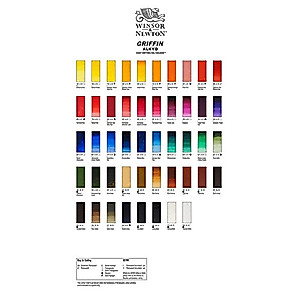 Winsor & Newton Griffin Alkyd Fast Drying Oil Paint, 200ml (6.75-oz) tube, Titanium White