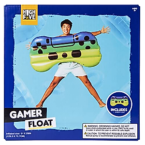 High Five - Gamer - Video Game Controller - Pool Float - 29 x 51 inch