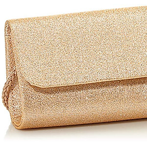 Touch Ups Clutch Handbag, Champagne