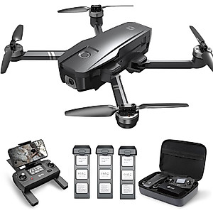 [78-Min Flight Time] Holy Stone HS720 4K Drone with 3 Batteries