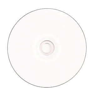 50 Pack Ridata Blu-ray BD-R DL Dual Layer 6X 50GB White Inkjet Hub Printable Recordable Blank Media Disc with Spindle Packing