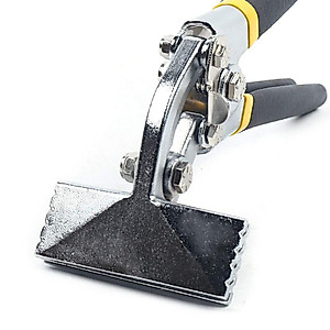 2PCS Flat Jaw Welding Welder's Pliers Hand Sheet Metal Bender Bending Tool Sheet Metal Welding Locking Pliers Metal Bending Folding Welding Tool 8.7"