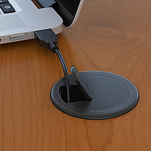 Bush Business Furniture Series C 60W Office Desk in Natural Cherry, Large Computer Table for Home and Professional Workplace