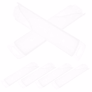 AUTSUPPL 6pcs Knife Case Kitchen Blade Sleeves Chef Knife Cutter Cover Clear Cutter Protective Sleeves Sleeve Protectors Scissors Kitchen Knife Suitcase Protector Pp