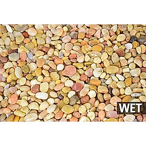 3 Lbs Large Salmon Bay Pebbles for Bonsai Tree Humidity Tray & Lucky Bamboo