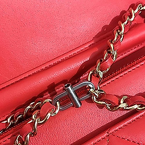 WINGOFFLY ZZ Lighting 2PCS Stainless Steel Bag Chain Adjustable Buckle Shorten Your Bag(2PCS Silver)