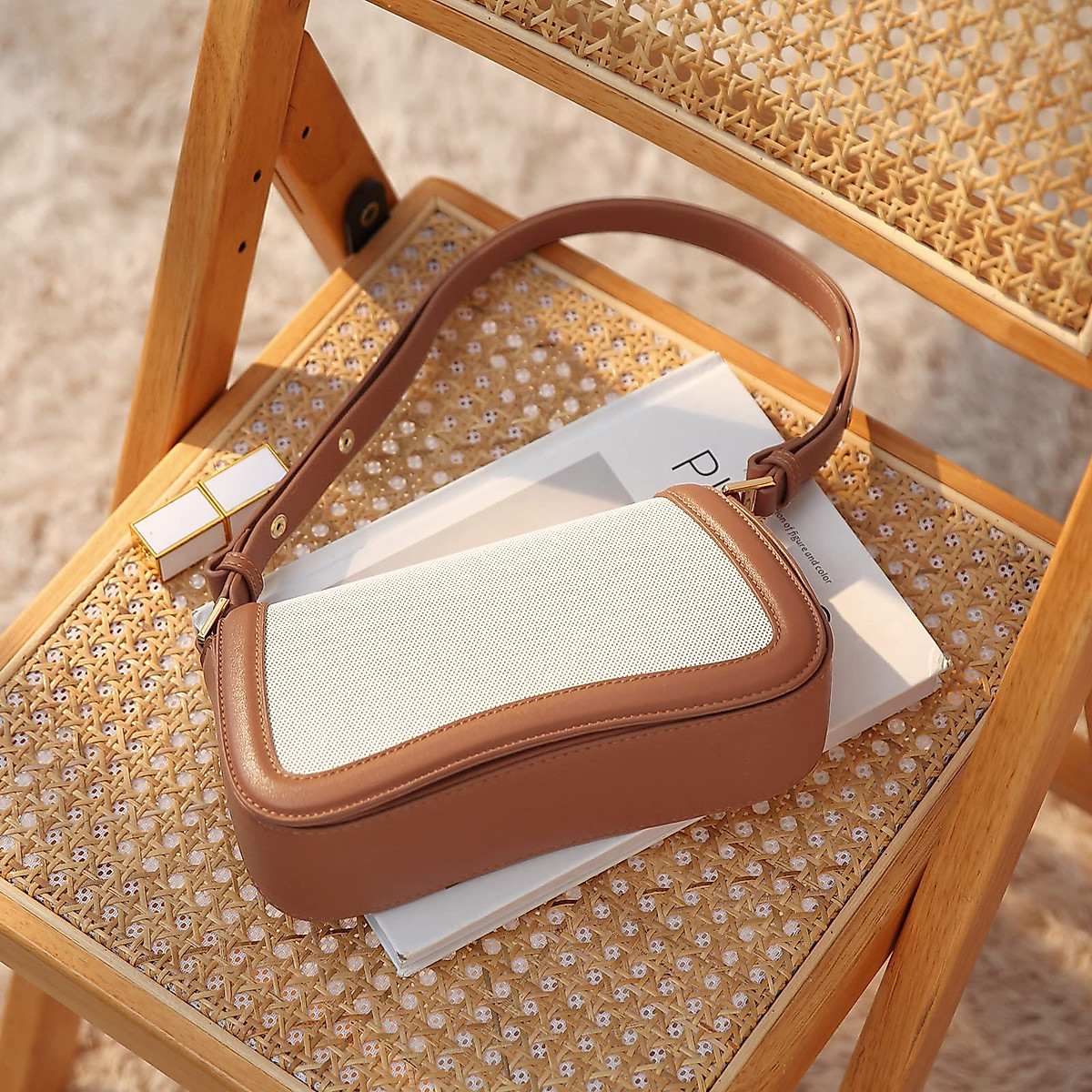 CLUCI Small Shoulder Bags,Purses for Women Vegan Leather Crossbody Handbag Clutch Hobo Purse