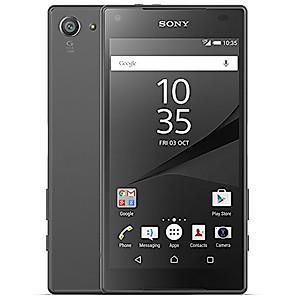 Sony Xperia Z5 Compact E5803 32GB Black, Unlocked International GSM Model, No Warranty