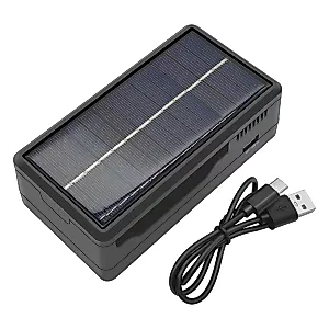 USB Battery Charger Multifunctional Solar Lithium Battery Charger 18650 Rechargeable Battery