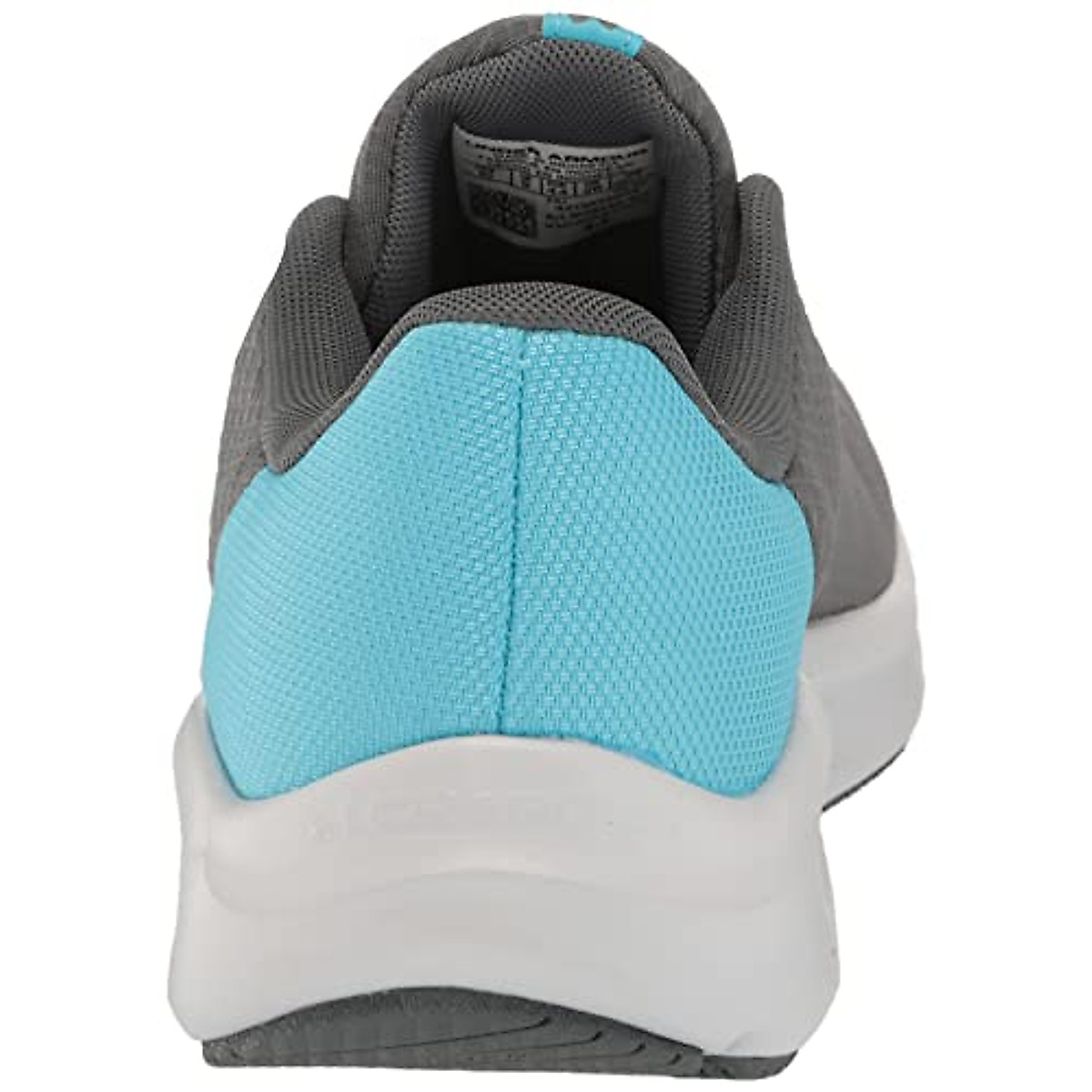 Under Armour Men's Charged Pursuit 3 Tech Running Shoe, (104) Pitch Gray/Blue Surf/Blue Surf, 12