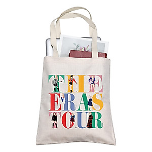 TOBGB Gifts For Singer Gifts Singer Song Lyric Inspired Tote Bag Singer's Merchandise Singer Fan Gifts Music Lover Tote (Singer Tote)