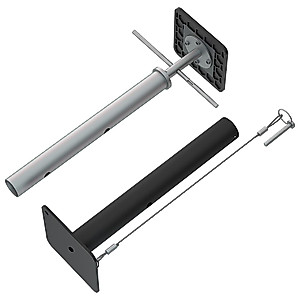 TeukRiGa RV Slide Out Support Jacks, 20"-42" Heavy Duty Slide Out Stabilizers for RV, Camper, Travel Trailer, Supports Up to 5,000 lbs Each, 2Pcs