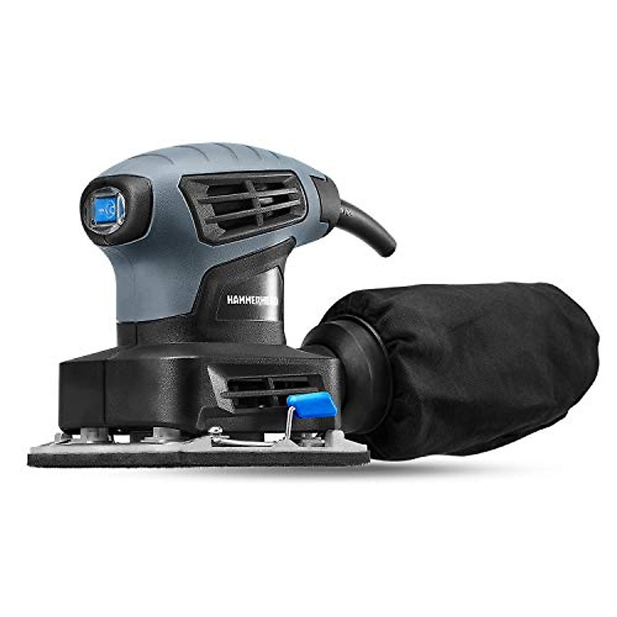Hammerhead 2.0-Amp 1/4 Sheet Palm Sander with 12pcs Sandpaper– HAPS020