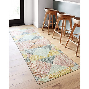 Loloi II Spectrum Collection SPE-01 Ivory/Multi 7'-9" x 9'-9" Area Rug