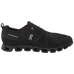 On Men's Cloud 5 Waterproof Sneakers, All Black, 13 Medium US
