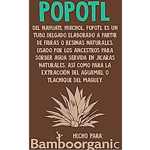 2000 Agave Straws Individually Wrapped Bio Preferred, Eco-friendly, Alternative to Plastic Straws & Paper Straws, Plant based