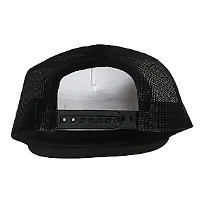 El Borracho de Mexico 3 Colores a lado 2 Logos hat Black mesh