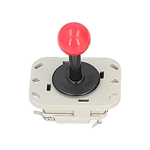 Arcade Joystick, 50 Million Taps Lightweight Portable Comfortable Grip Simple Operation Arcade Buttons for Household for Recreational Machines