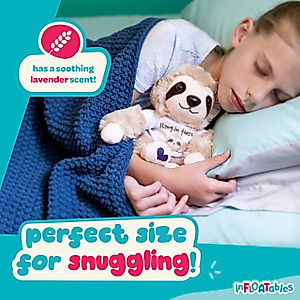 Sloth - ThermaPals - Warmy Stuffed Animal for Microwave - Weighted microwavable Stuffed Animal Lavender - Sloth Heated Stuffed Animal - Heated Stuffed Animals for Babies