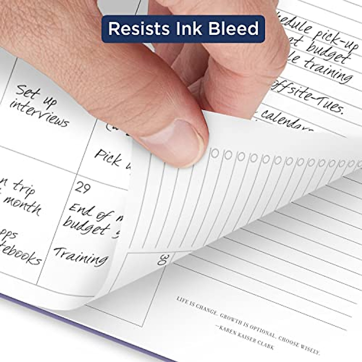 AT-A-GLANCE 2023-2024 Planner, Weekly & Monthly Academic, 7" x 8-3/4", Medium, Harmony, Lavender (1099-805A-17)