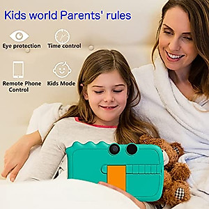 ATOZEE Kids Tablet, Toddler Tablet, 7" Tableta for Boys Girls, 32GB Android 11 Tablet, 2GB RAM WiFi Dual Camera IPS Safety Eye Protection Screen, Parental Control APP, Latest Model Kid Tablets