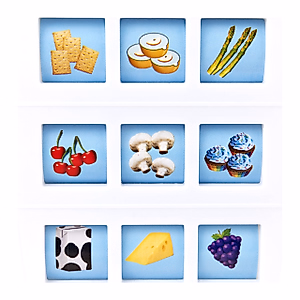 Spin Master Games Nickelodeon Blue's Clues Snack Match Game, Matching Board Game, for Families and Kids Ages 3 and up