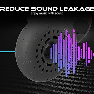 (5 Pair) Seltureone Compatible for Sony LinkBuds WF-L900 Ear Tips, Reducing Noise Enhance Sound Quality Accessories, Black