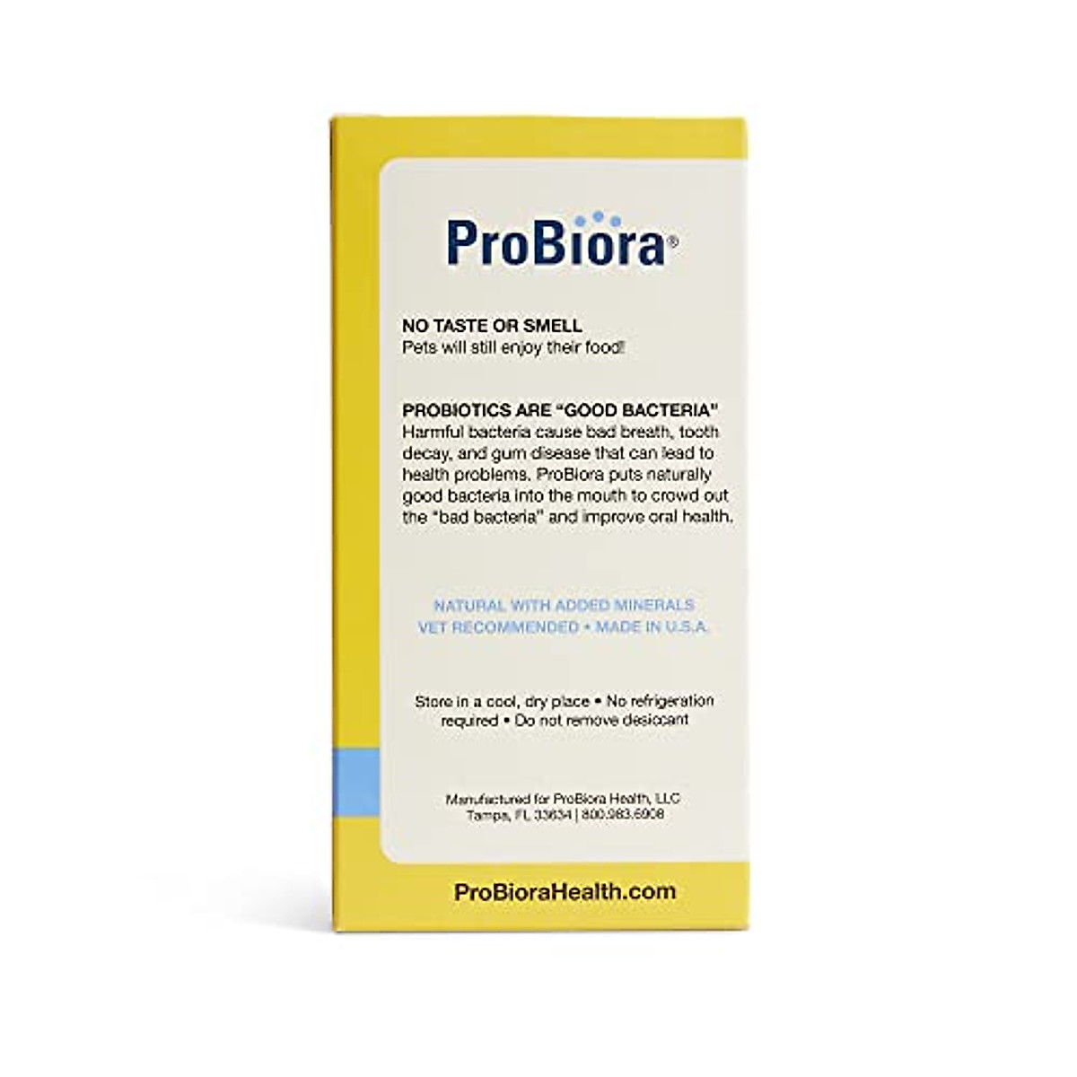 Probiora for Dogs (Formerly ProBioraPet) | Dog Probiotic Supplement for Oral Care | Pet Probiotics to Reduce Bad Breath, Plaque & Tartar | Dog Nutritional Supplement for Dental Health | 30 Servings