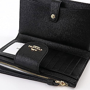 Coach Cross Grain Tech Wallet in Black
