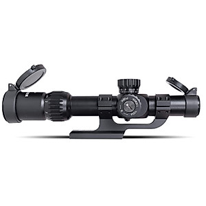 Monstrum G3 1-6x24 First Focal Plane FFP Rifle Scope with MOA Reticle | MH300 H-Series V1 Scope Mount | Bundle