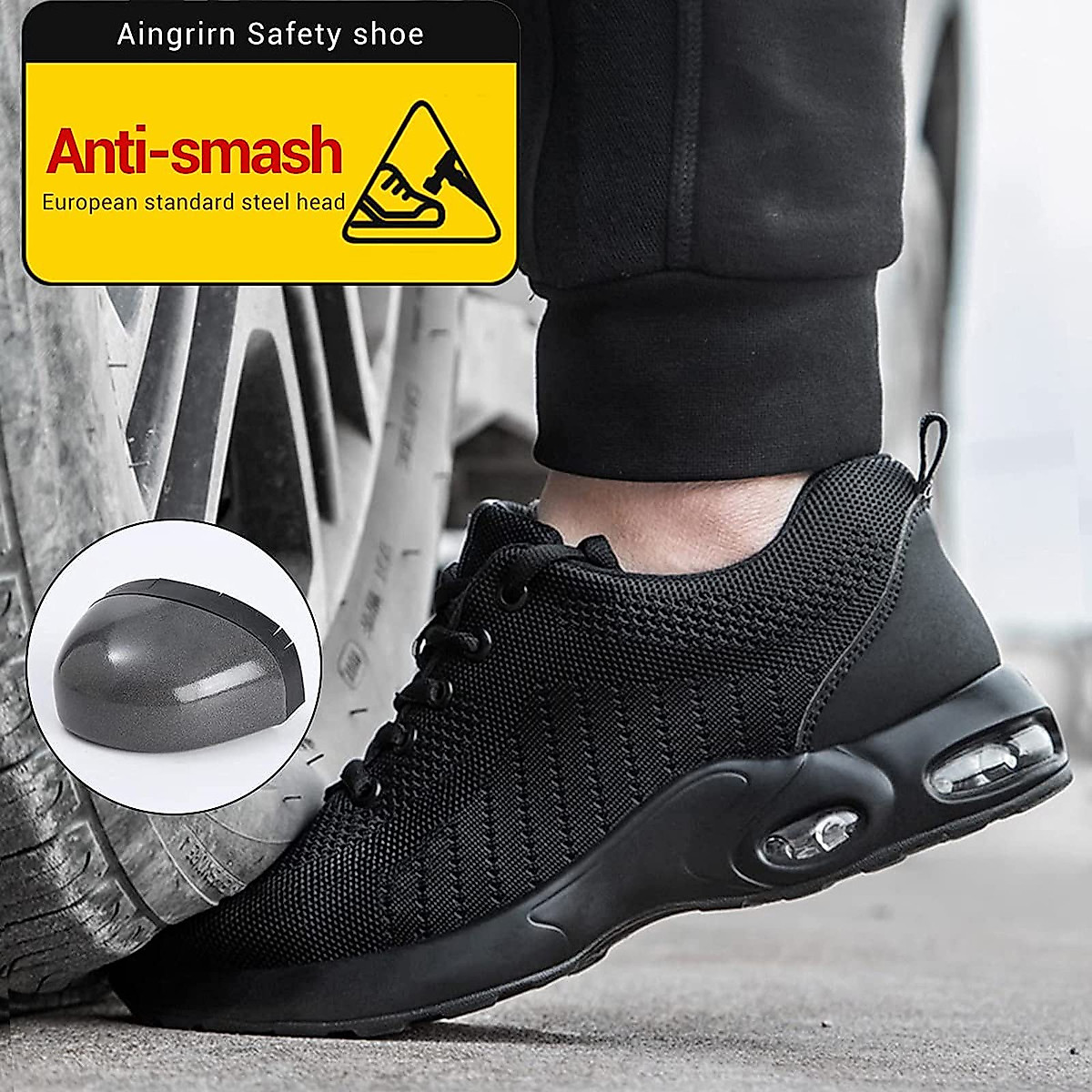 BGFIIPAJG Womens Fashion Boots pointed-toe Wide Width Shoes For Women Shoes Steel Trainers Women Toe Cushion Air Shoes For Men Work Women's shoes Tennis Shoe With Arch Support Hiking Boots