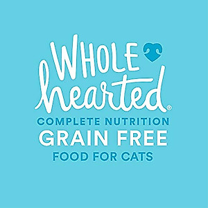 WholeHearted Grain Free by Land and Sea Flaked Wet Cat Food Variety Pack for All Life Stages, 2.8 oz, Count of 24