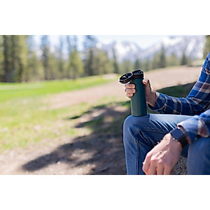 Simple Modern Insulated Thermos Travel Coffee Mug with Snap Flip Lid | Leakproof Reusable Stainless Steel Tumbler Cup | Gifts for Women Men Him Her | Kona Collection | 16oz | Cream Leopard