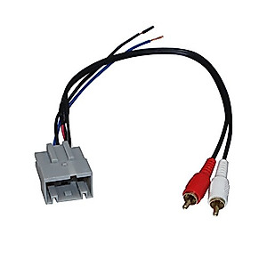 YONGJIANGXIA Wiring Harness for Metra 70-5520Av Ford/Land Rover 2003-10 DVD Retention