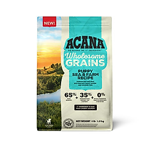 ACANA™ Wholesome Grains Dry Dog Food Puppy Sea & Farm Recipe, 4lb