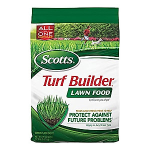 Scotts Turf Builder Lawn Food - Fertilizer for All Grass Types, 5,000 sq. ft., 12.5 lbs.