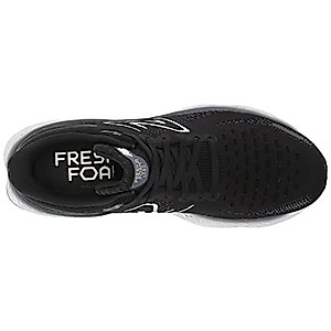 New Balance Men's Fresh Foam X 1080 V12 Running Shoe, Black/Thunder/White, 10.5 Wide