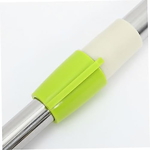 Didiseaon Rotating Mop Rod Mop Handles Mop Head for Rotary Mop Bucket Mop Head Replacement Holder Domestic Straight Mop Rods Commercial Cleaning Mop Handle Detachable Mop Pole Green Plastic