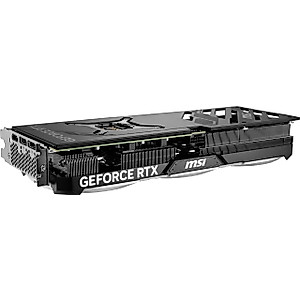 MSI Gaming GeForce RTX 4070 Ti 12GB GDRR6X Extreme Clock: 2655 MHz 192-Bit HDMI/DP Nvlink Tri-Frozr 3 Ada Lovelace Architecture Graphics Card (RTX 4070 Ti Ventus 3X E 12G OC)