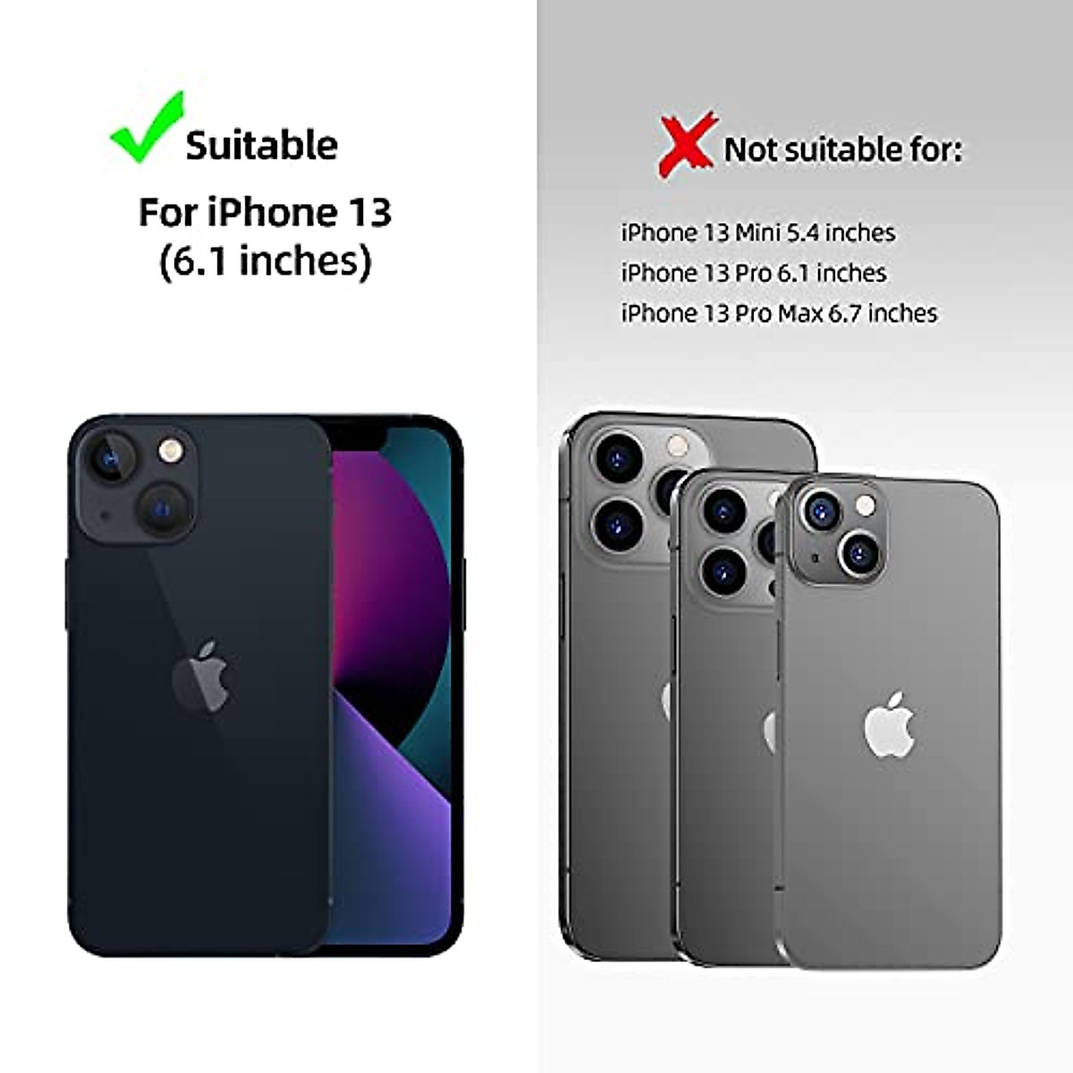 ENEGOLD Magnetic Silicone Case for iPhone 13 with Mag-Safe Wireless Charging,Ultra Thin Shockproof Anti-Scratch TPU Soft Case,iPhone 13 with Mag-Safe Case 6.1'',Blue