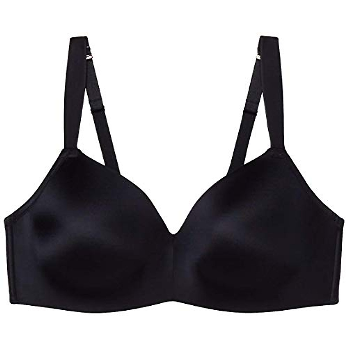 Savage X Fenty, Women's, Curvy Wireless Bra, Black Caviar, 42D