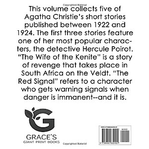 Five Short Stories: Giant Print Book for Low Vision Readers