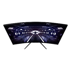SAMSUNG 32" FHD 1080p Odyssey G3 Ultrawide Gaming Monitor, 1500R Curved Display, 165Hz, 5ms, AMD FreeSync Premium, Borderless Design, Eye Saver Mode, Black (LC32G35TFQNXZA)