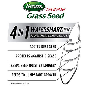 Scotts Turf Builder Grass Seed Fall Overseeding Mix, Thickens & Strengthen to Help Prevent Future Weeds, 15 lbs.