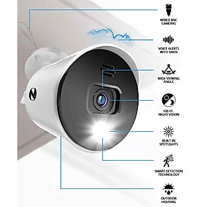 Night Owl DP8LSA 4K UHD BNC Hardwired Add on Camera Works BTD8 Series DVRs only